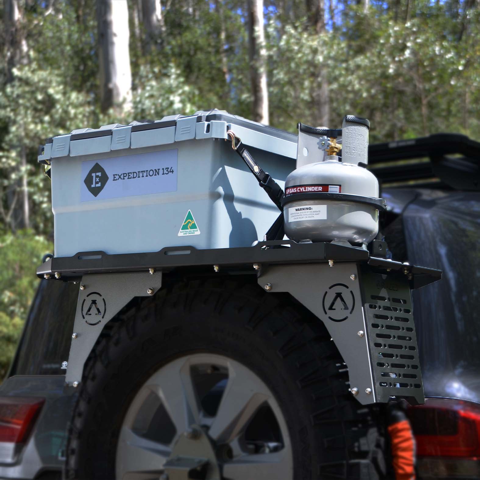 Rear Tyre Tray – Essential 4x4
