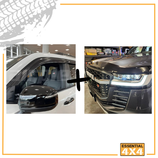 Bonnet Protectors and Weather Shields | Essential 4x4