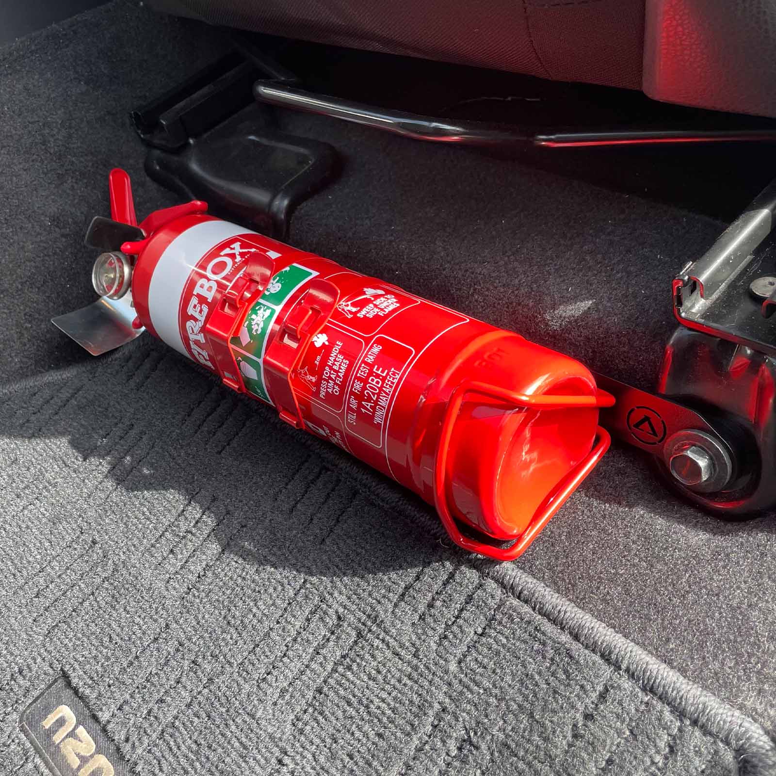 Isuzu MU-X (1st Gen) / D-MAX (2nd Gen) Fire Extinguisher Bracket ...